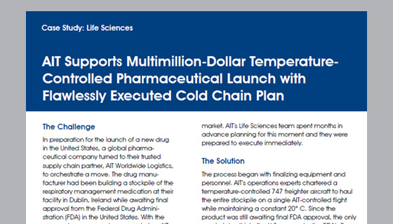 Life Sciences Division | AIT Worldwide Logistics | AIT WW