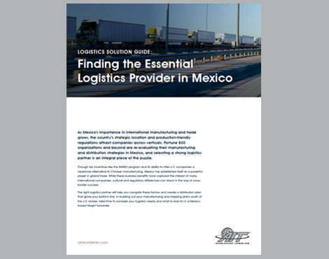 Mexico Logistics | AIT Worldwide Logistics