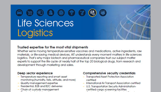 Life Sciences Division | AIT Worldwide Logistics | AIT WW