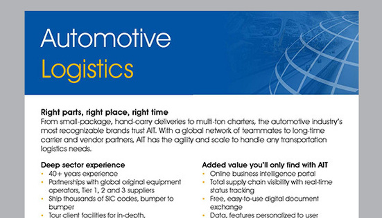 AIT Worldwide Logistics | Global Freight Forwarder